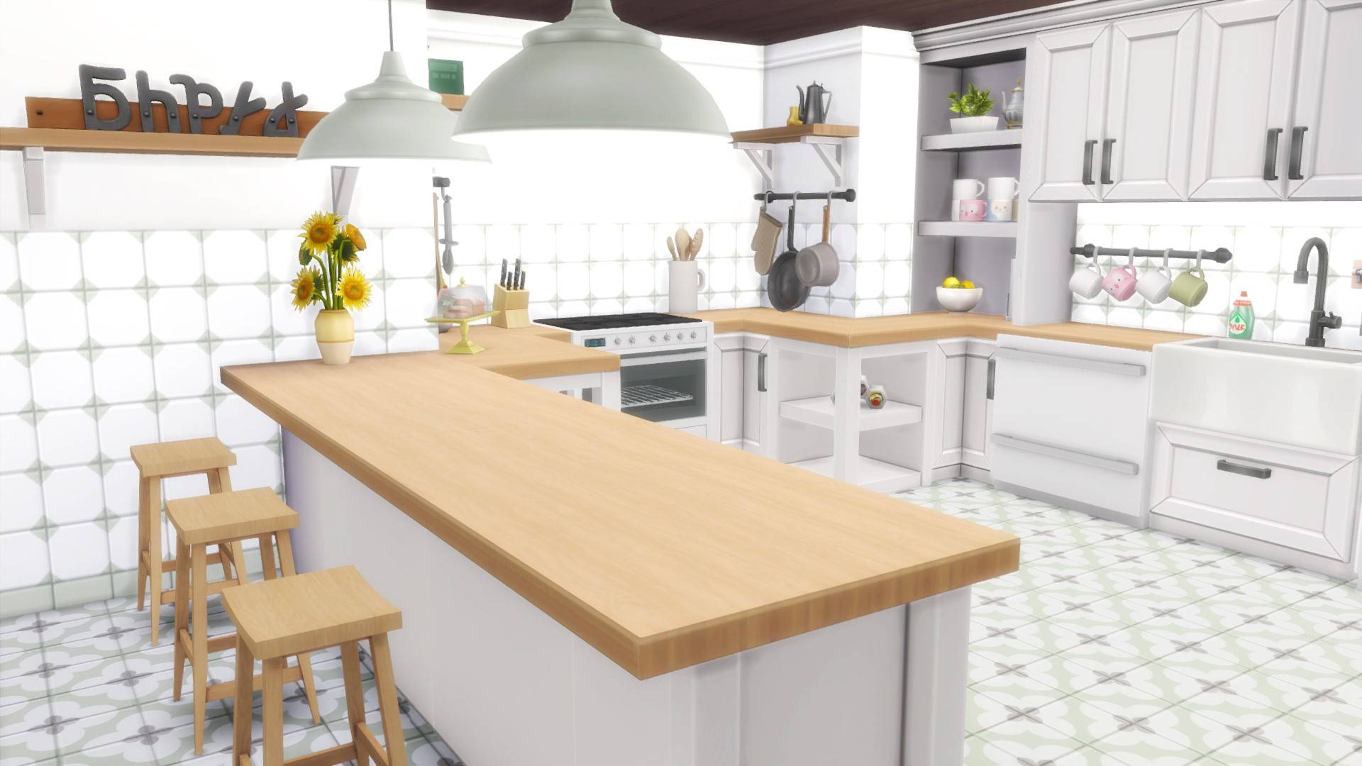 Country Garden Kitchen - The Sims 4 Rooms / Lots - CurseForge