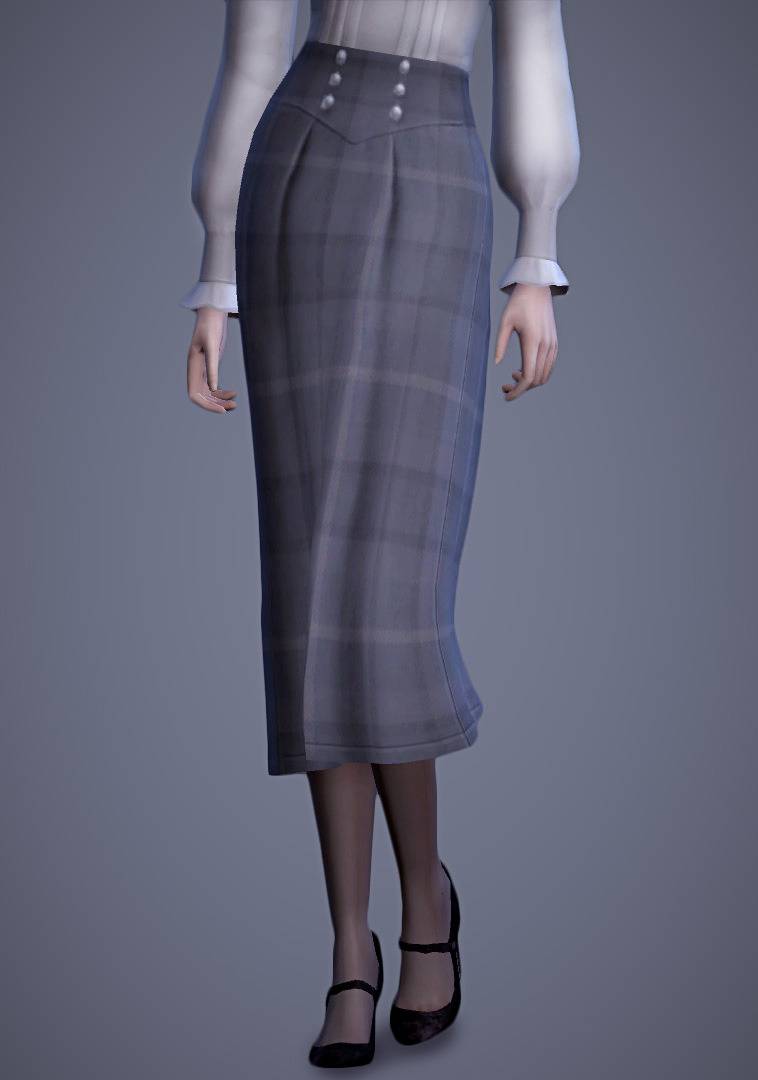 MF - Scholar Vest and Skirt - Gallery - The Sims 4 Create a Sim ...