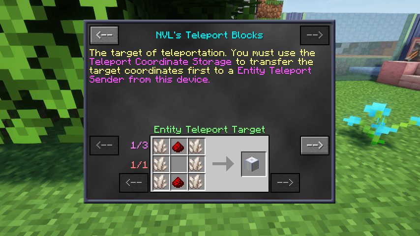 NVL's Teleport Blocks - Gallery - Minecraft Mods - CurseForge