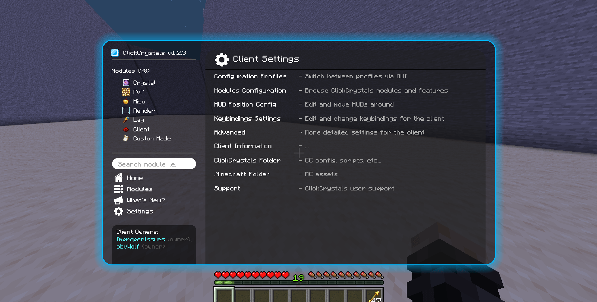 ClickCrystals - Gallery - Minecraft Mods - CurseForge