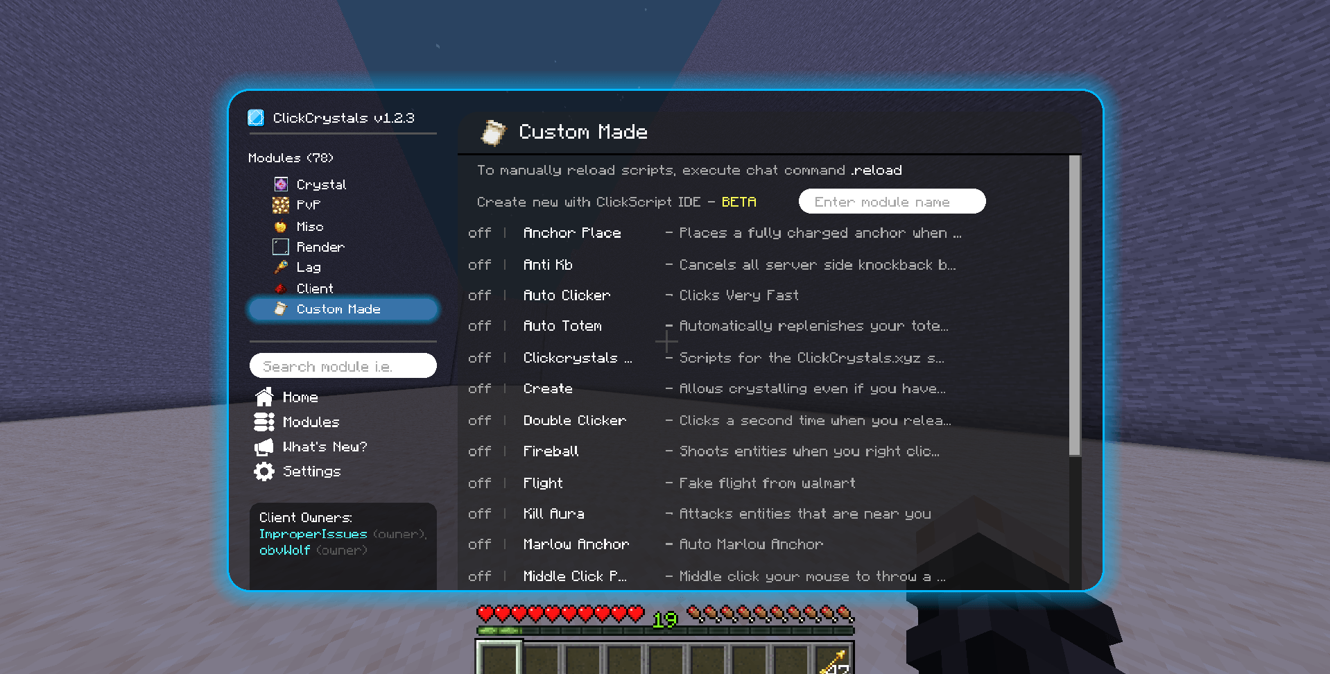 ClickCrystals - Gallery - Minecraft Mods - CurseForge