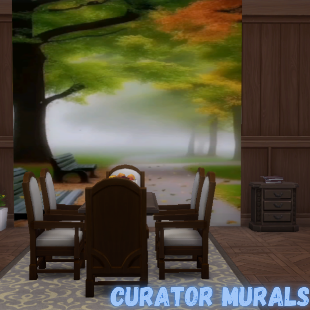 Wall murals code1721 Nature - Base game compatible - Gallery - The Sims ...