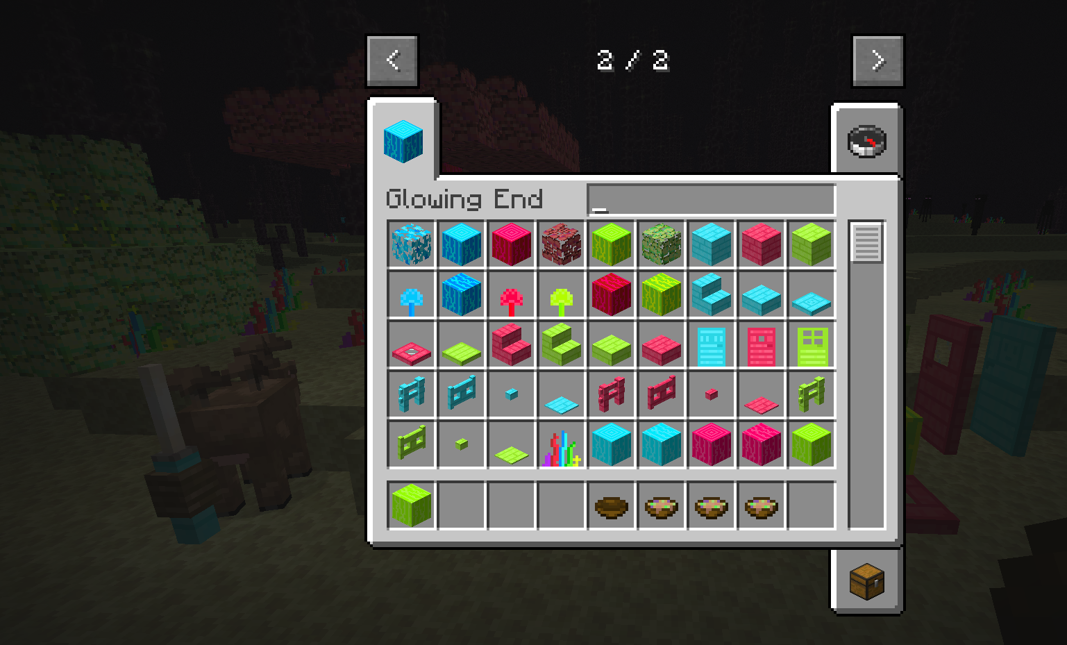 Glowing End Screenshots - Mods - Minecraft