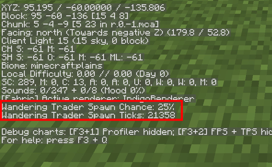 Wandering Trader F3 - Gallery - Minecraft Mods - CurseForge