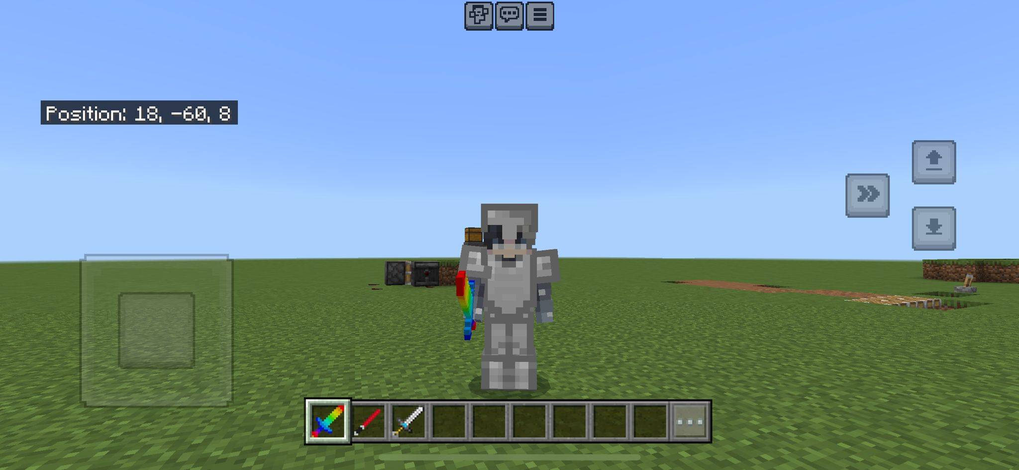 Platinum and titanium equipment v:1.20.7X - Gallery - Minecraft Bedrock Addons - CurseForge
