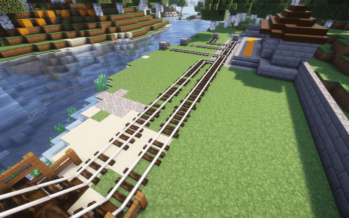 Rickety Dark Oak Rail (3d models) - Gallery - Minecraft Resource Packs ...