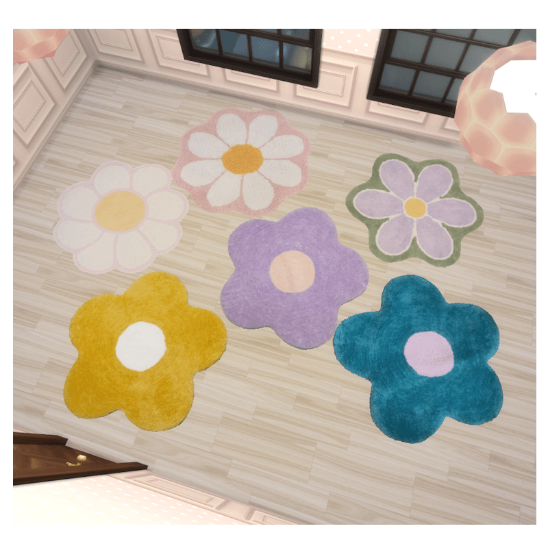 Flower Rugs - Gallery - The Sims 4 Build / Buy - CurseForge