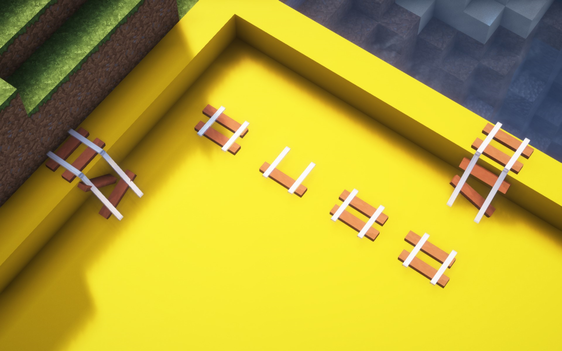 Rickety Stripped Acacia Log Rail (3d models) - Gallery - Minecraft ...