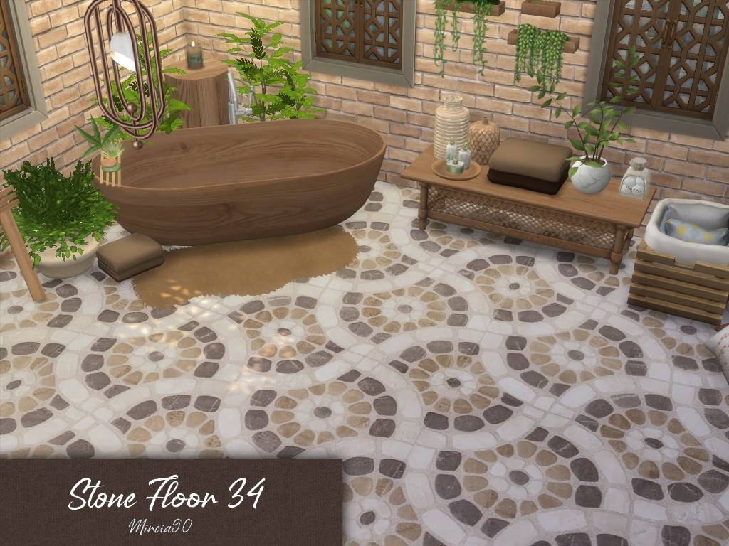Stone floor #34 - Gallery - The Sims 4 Build / Buy - CurseForge