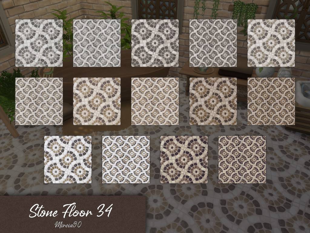 Stone floor #34 - Gallery - The Sims 4 Build / Buy - CurseForge