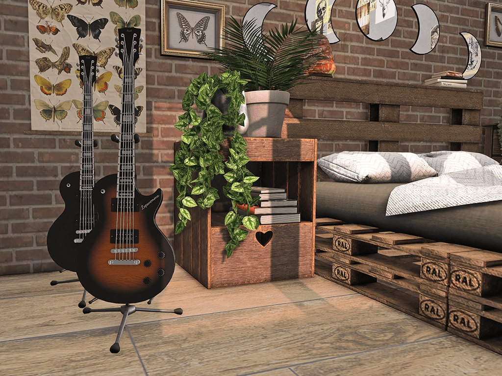 Fairy Grunge Bedroom set - The Sims 4 Build / Buy - CurseForge