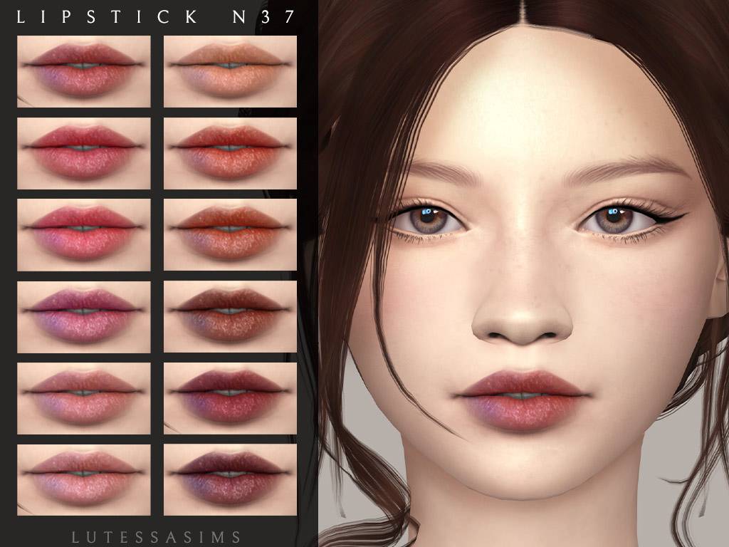 Lipstick_N37 - Gallery - The Sims 4 Create a Sim - CurseForge
