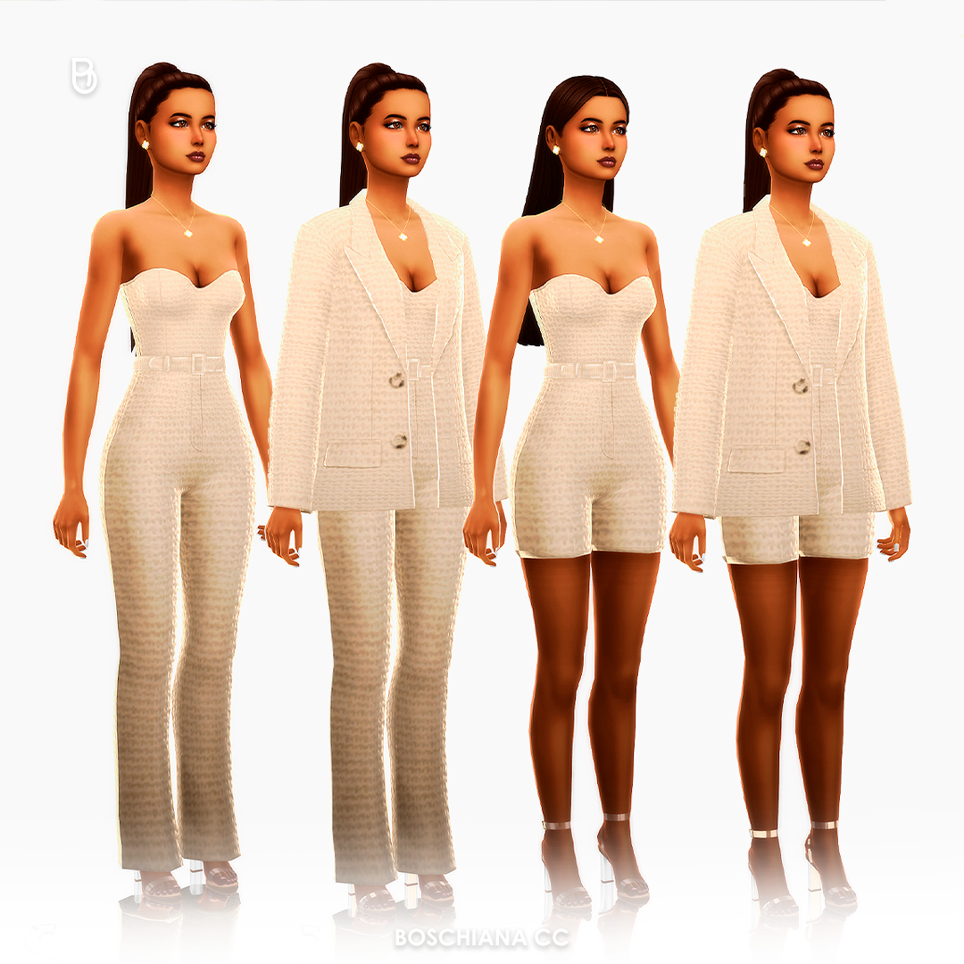 Woman Suit - Amanda - Version 2 - Gallery - The Sims 4 Create a Sim ...