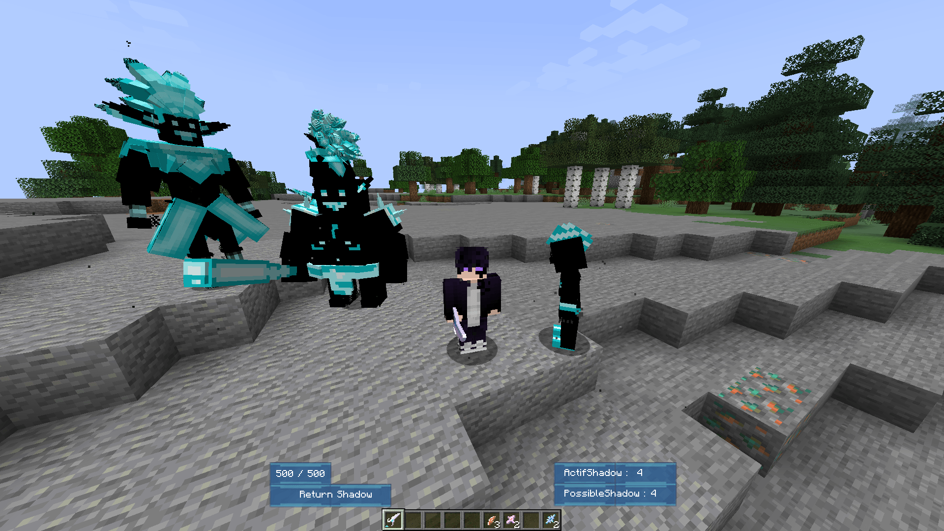 Block Leveling (Solo Leveling Mod) - Gallery - Minecraft Mods - CurseForge