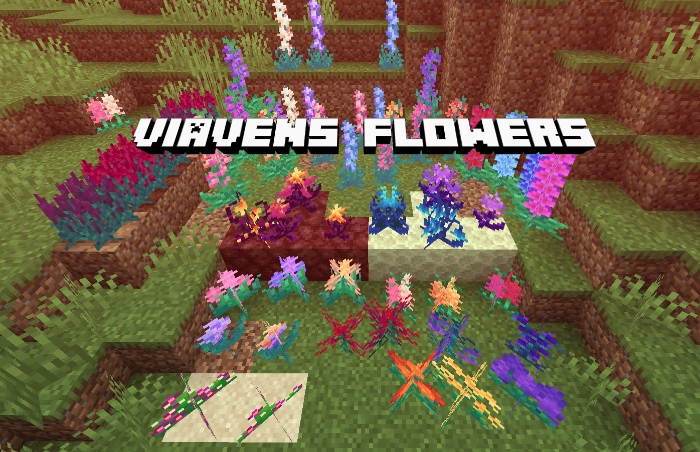 Viavens Flowers - Gallery - Minecraft Mods - CurseForge