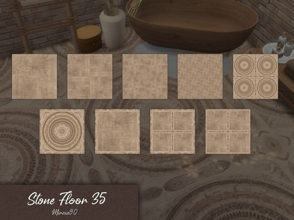 Stone Floor #35 - Gallery - The Sims 4 Build / Buy - CurseForge