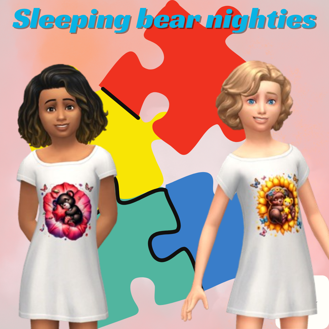 Danius sleeping bears girl nighties - Basegame compatible - Gallery ...