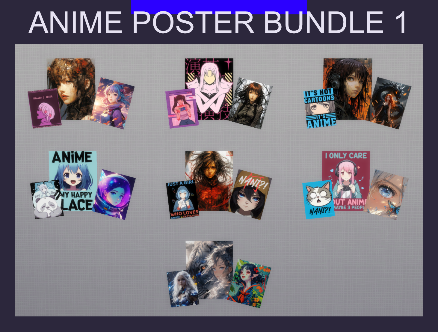 Japanese Journeys - Anime Posters Bundles X 4 - Gallery - The Sims 4 ...