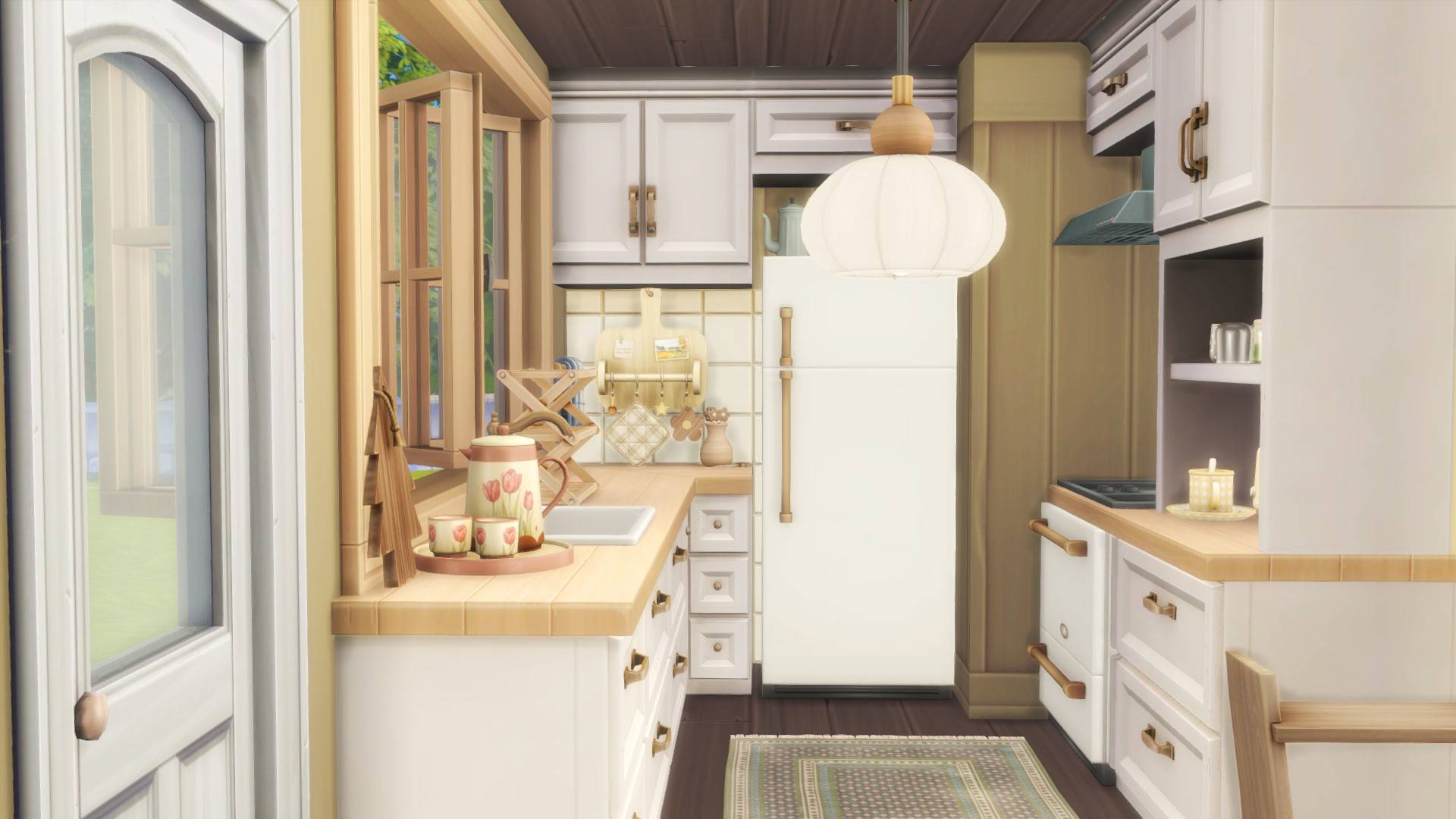 Small Cottage Kitchen - The Sims 4 Rooms / Lots - CurseForge