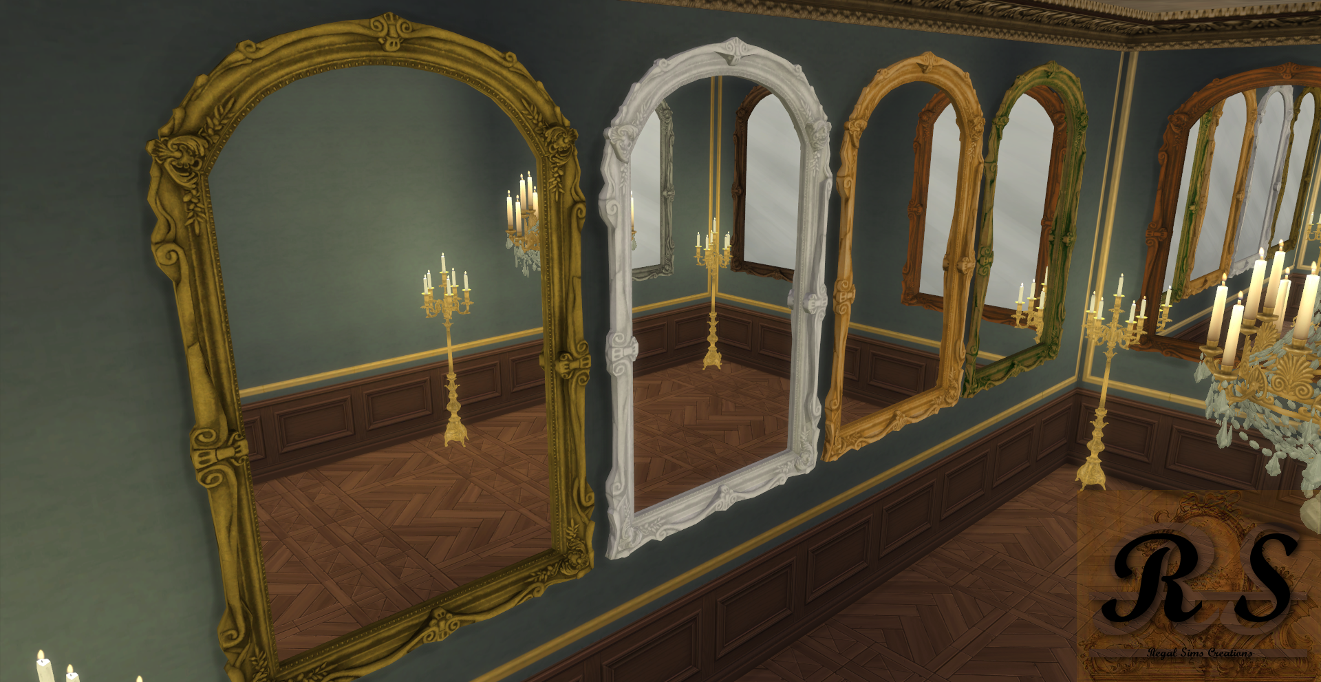 Rococo Mirror For TS4 - The Sims 4 Build / Buy - CurseForge