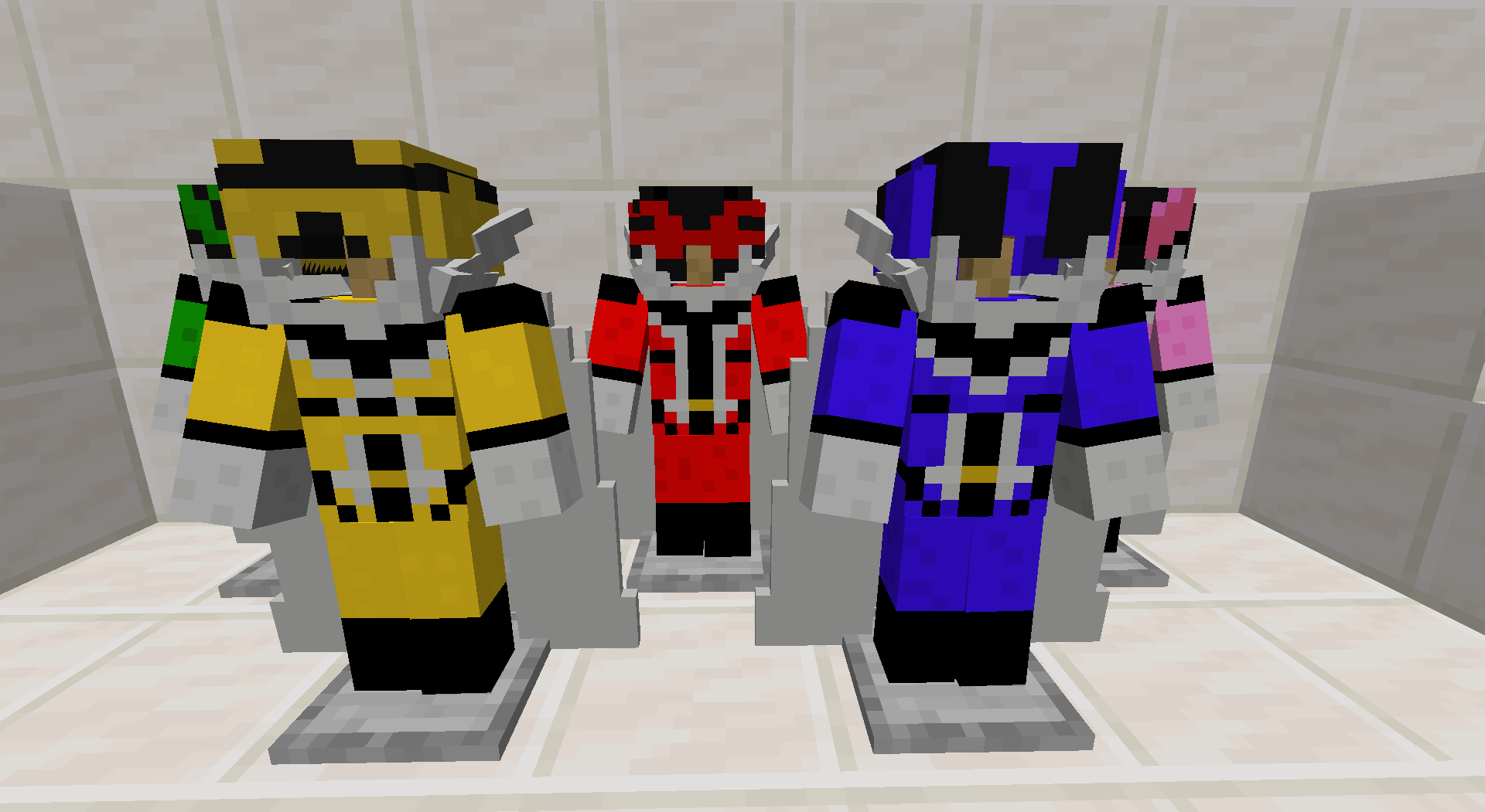 Go Go Anime Rangers - Gallery - Minecraft Mods - CurseForge