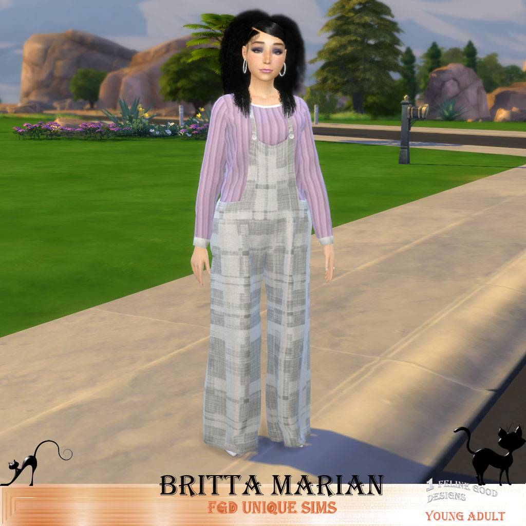 Britta Marian - Gallery - The Sims 4 Sims / Households - CurseForge