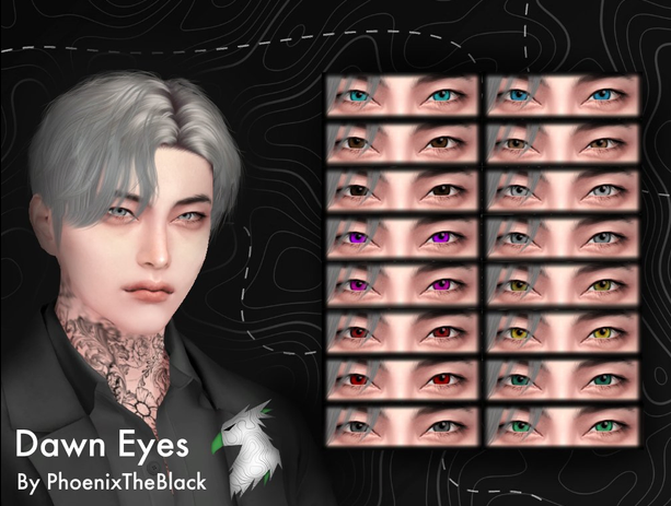 Dawn Eyes - Gallery - The Sims 4 Create a Sim - CurseForge