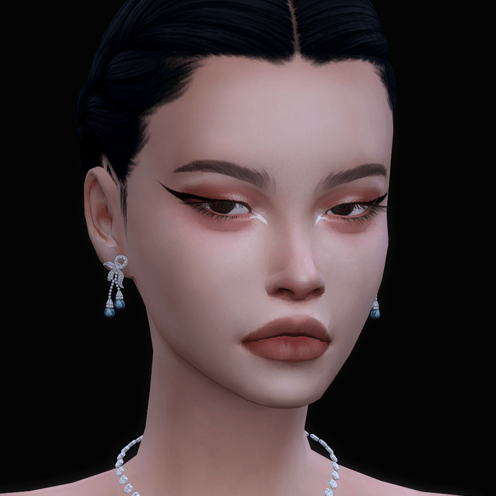 Diamond Statement Earrings 02 - Gallery - The Sims 4 Create a Sim ...