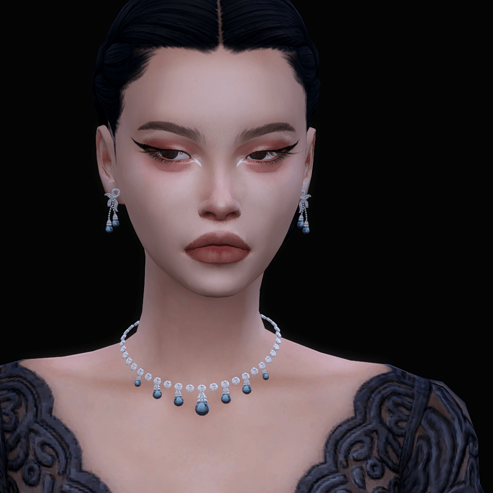 Diamond Statement Necklace 02 - Gallery - The Sims 4 Create a Sim ...