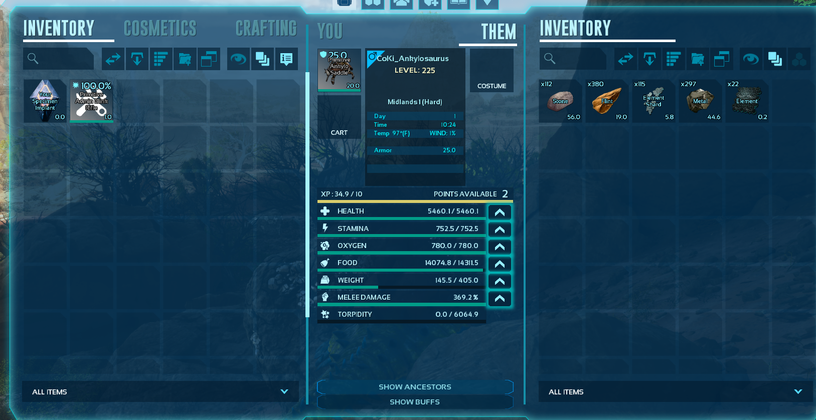 CoKiToS Element Gathering Ankylosaurus - Gallery - Ark Survival ...