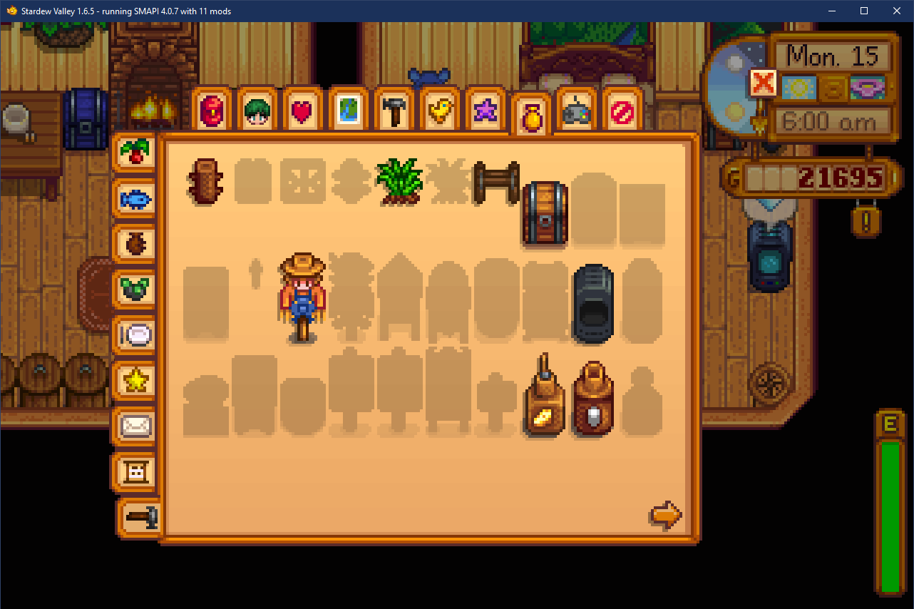Crafting Collections Page - Gallery - Stardew Valley Mods - CurseForge