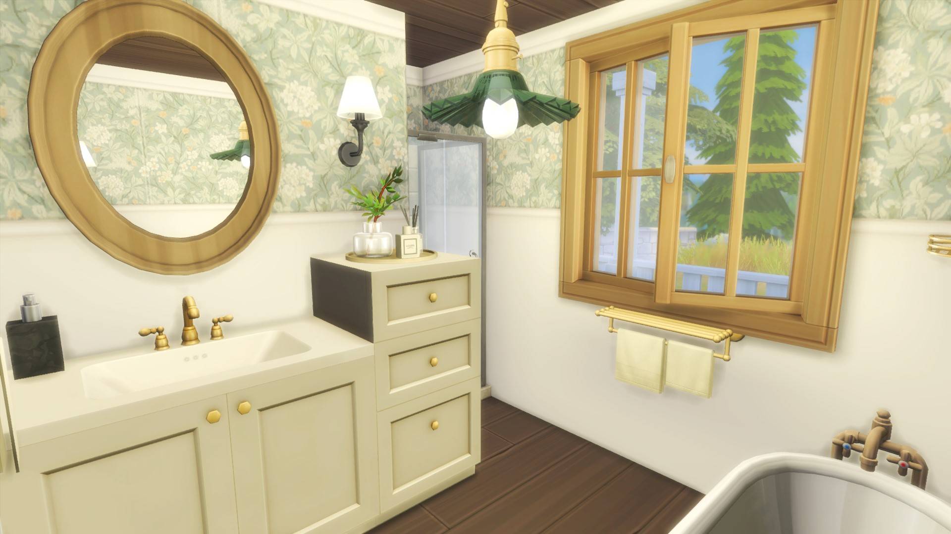 Small Cottage Bathroom - The Sims 4 Rooms / Lots - CurseForge