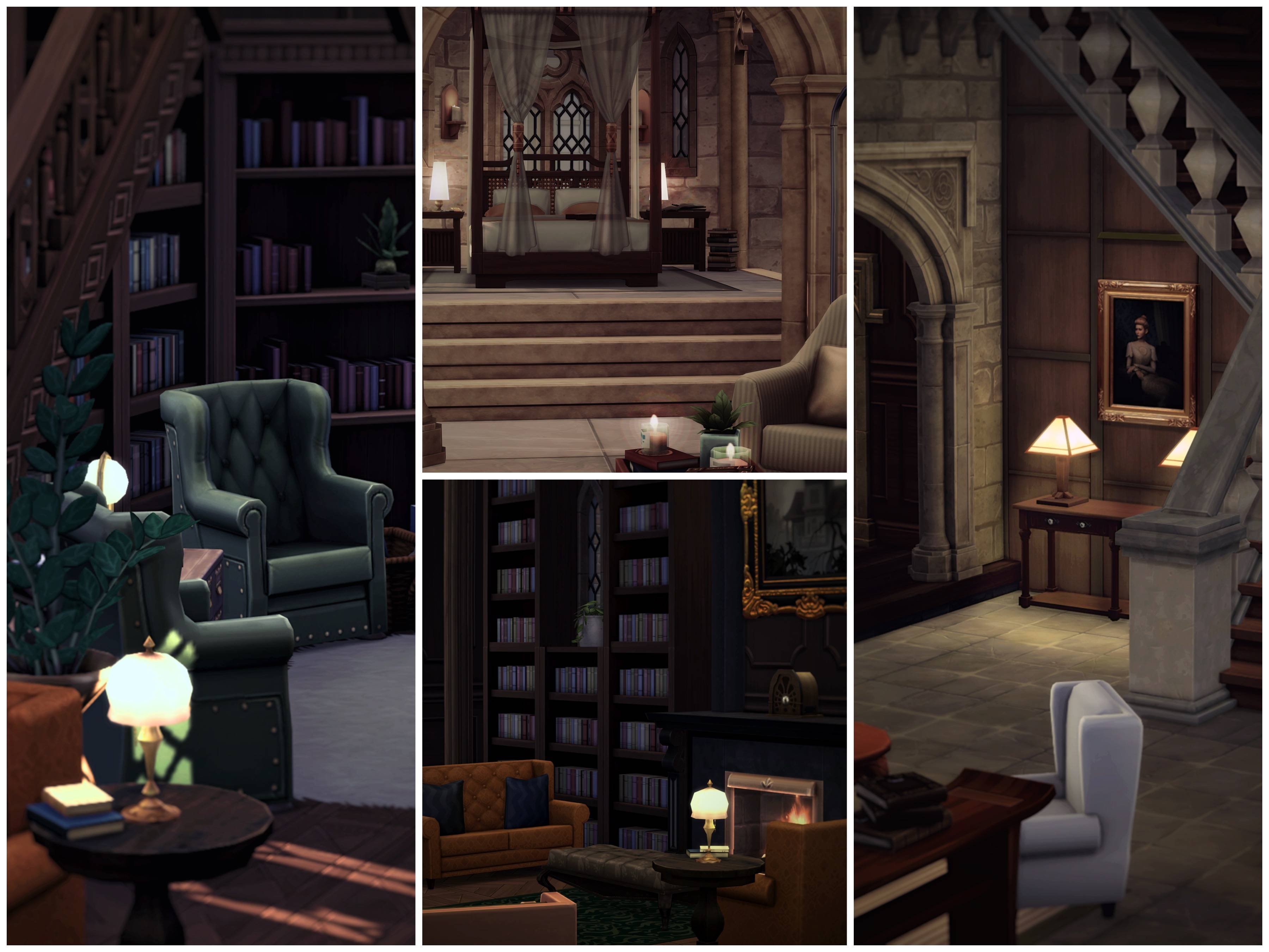 MF - Croft Manor | CC Free Build - Gallery - The Sims 4 Rooms / Lots ...