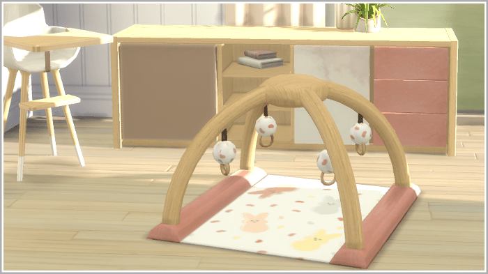 Boho Bunnies Baby Playmat - Gallery - The Sims 4 Build / Buy - CurseForge