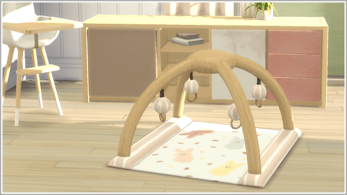 Boho Bunnies Baby Playmat - Gallery - The Sims 4 Build / Buy - CurseForge