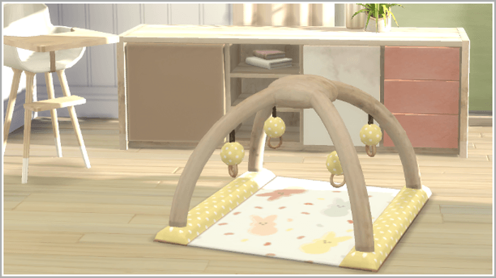 Boho Bunnies Baby Playmat - Gallery - The Sims 4 Build / Buy - CurseForge