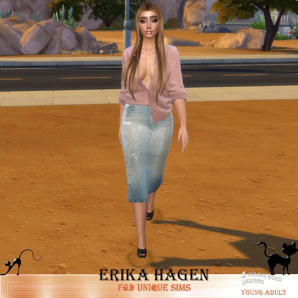 Erika Hagen - Gallery - The Sims 4 Sims / Households - CurseForge