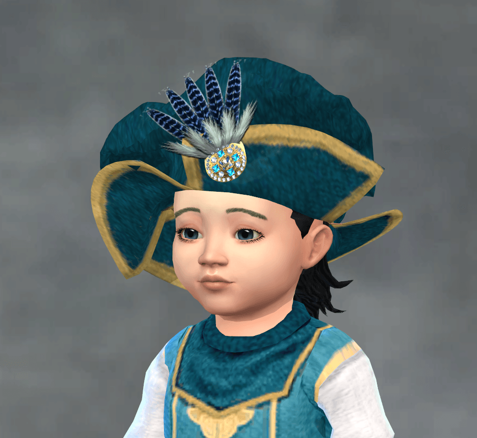 S2 Wawa Henry VIII Hat - Hat-Hair Version - Gallery - The Sims 4 Create ...
