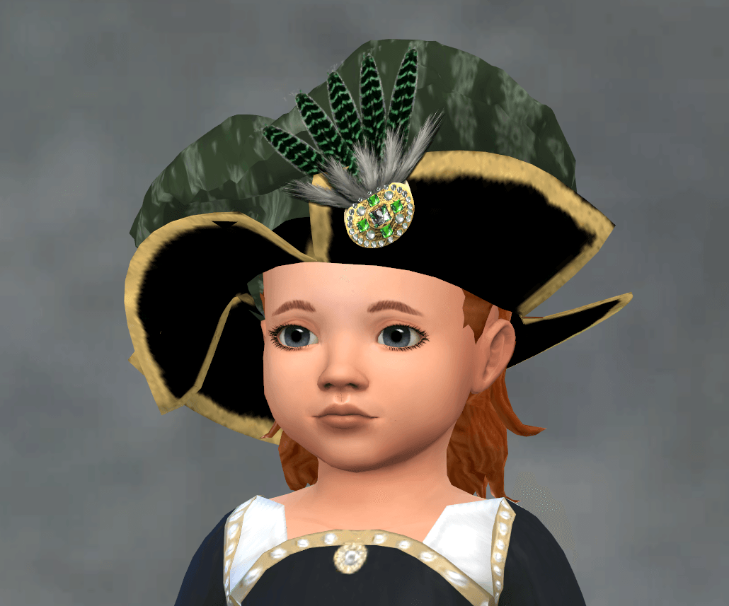 S2 Wawa Henry VIII Hat - Hat-Hair Version - Gallery - The Sims 4 Create ...