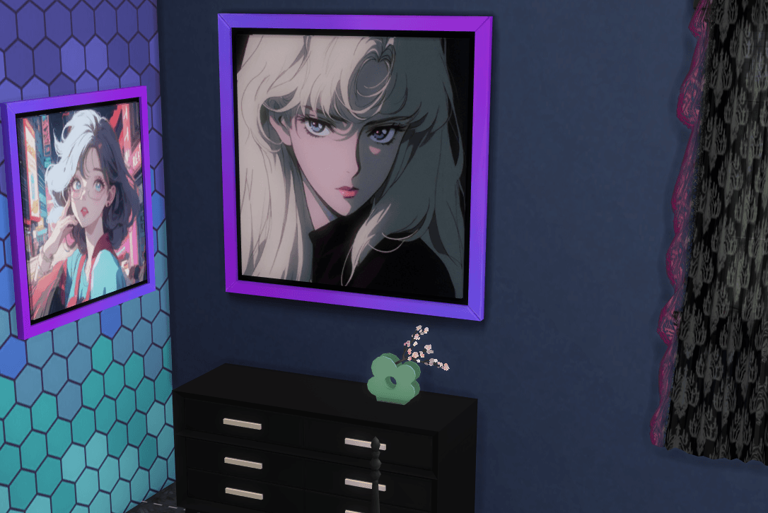 Old School Anime Girls - Gallery - The Sims 4 Build / Buy - CurseForge