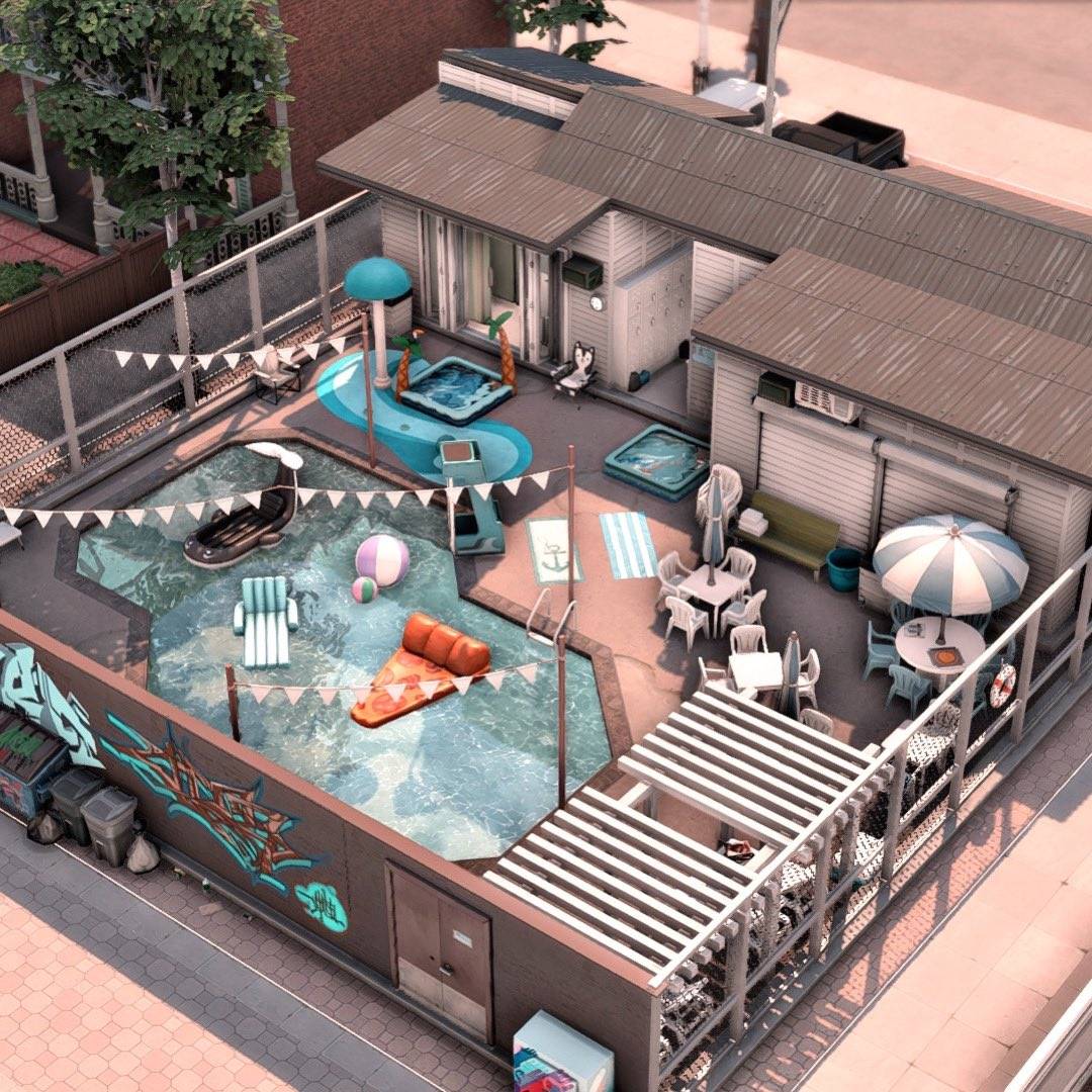 Willow Creek Community Pool - Gallery - The Sims 4 Rooms / Lots ...