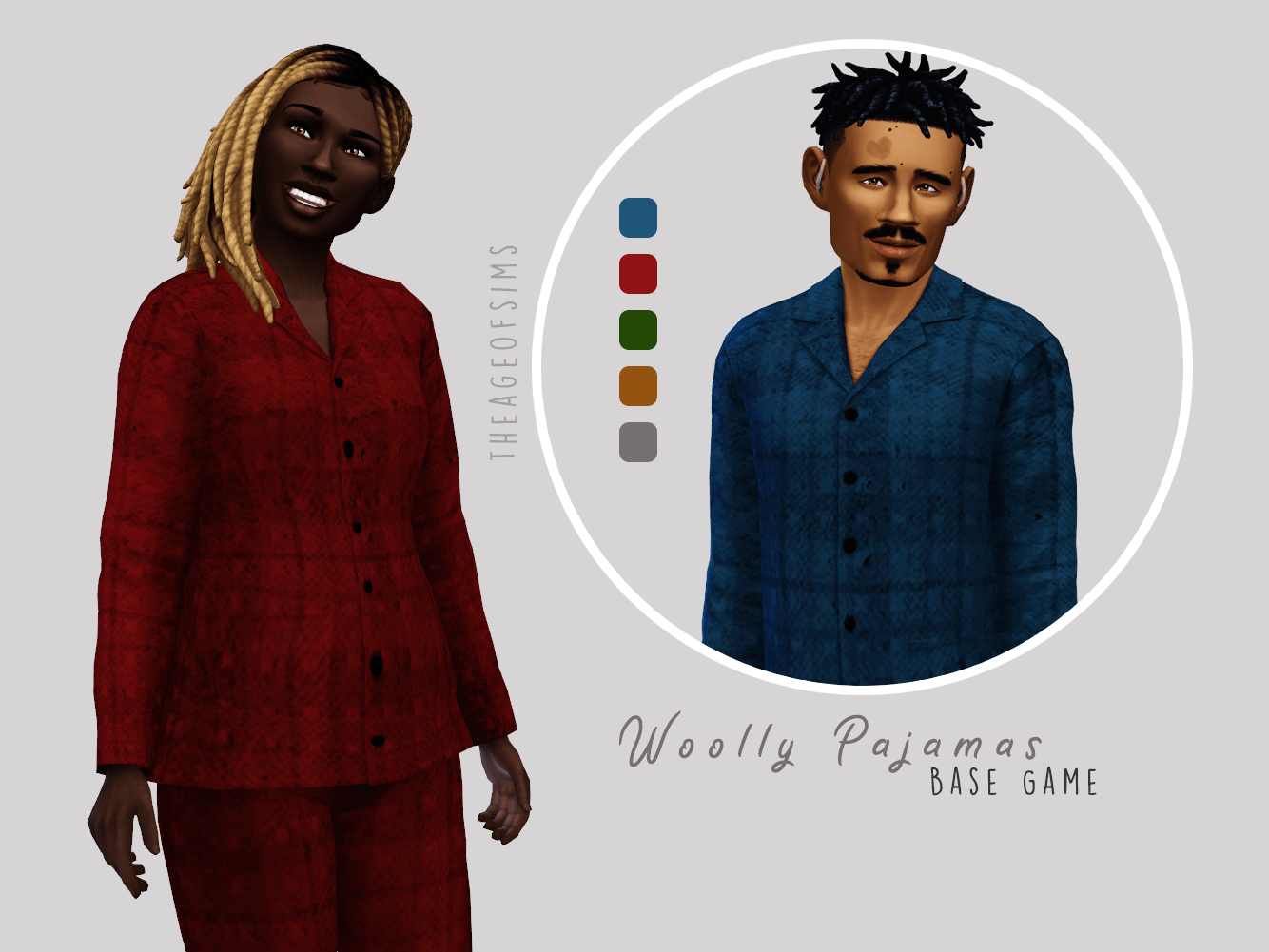 Woolly Pajamas (Base Game) - Gallery - The Sims 4 Create a Sim - CurseForge