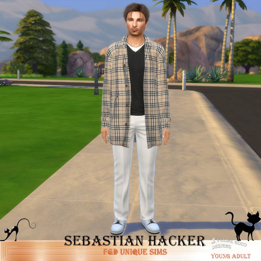 Sebastian Hacker - Gallery - The Sims 4 Sims / Households - CurseForge