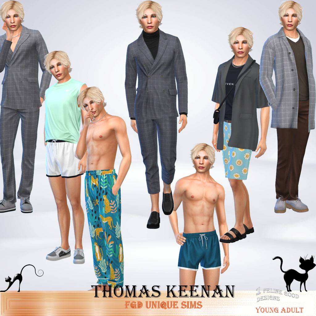 Thomas Keenan - Gallery - The Sims 4 Sims / Households - CurseForge