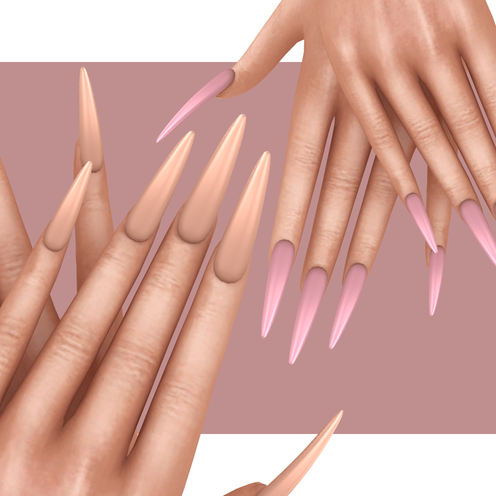 Acrylic Nails - Gallery - The Sims 4 Create a Sim - CurseForge