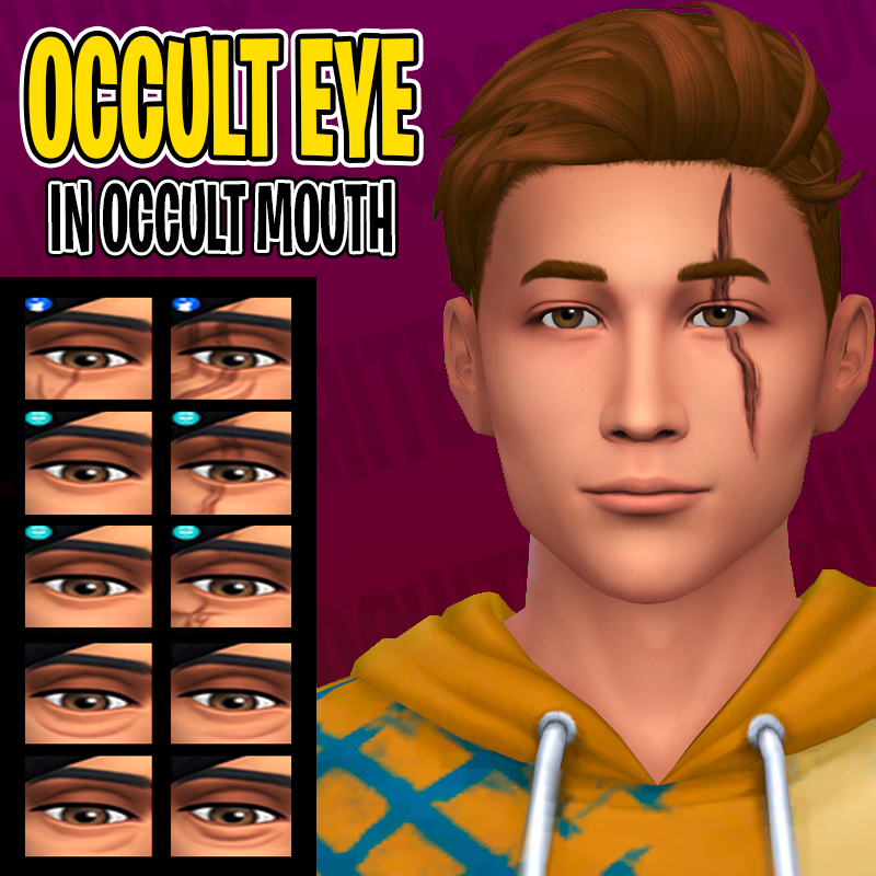 Occult eye socket in occult mouth by Jochi - Gallery - The Sims 4 ...