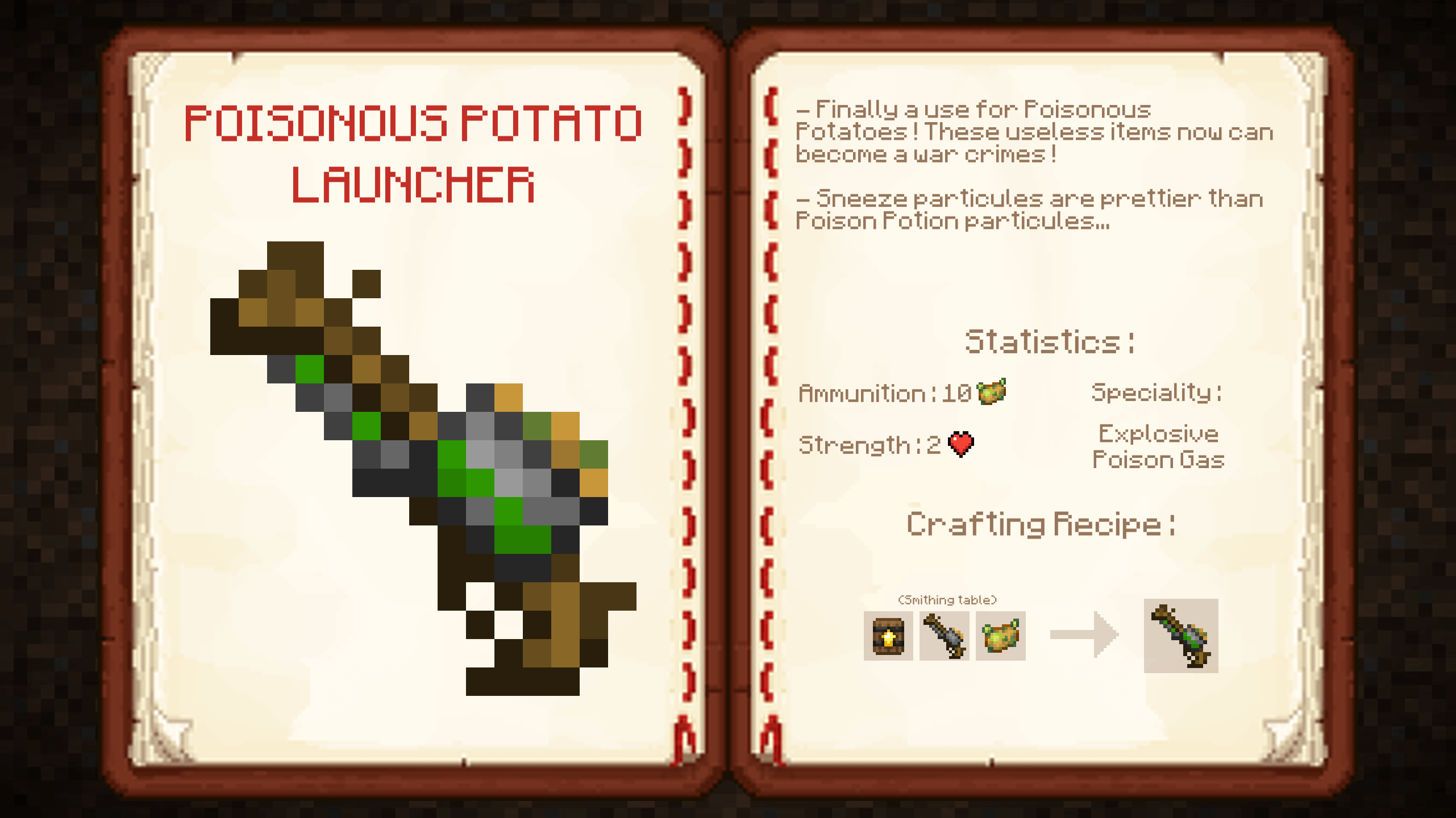 Stupid Weapons - 2.2 Deluxe Edition - Minecraft Mods - CurseForge