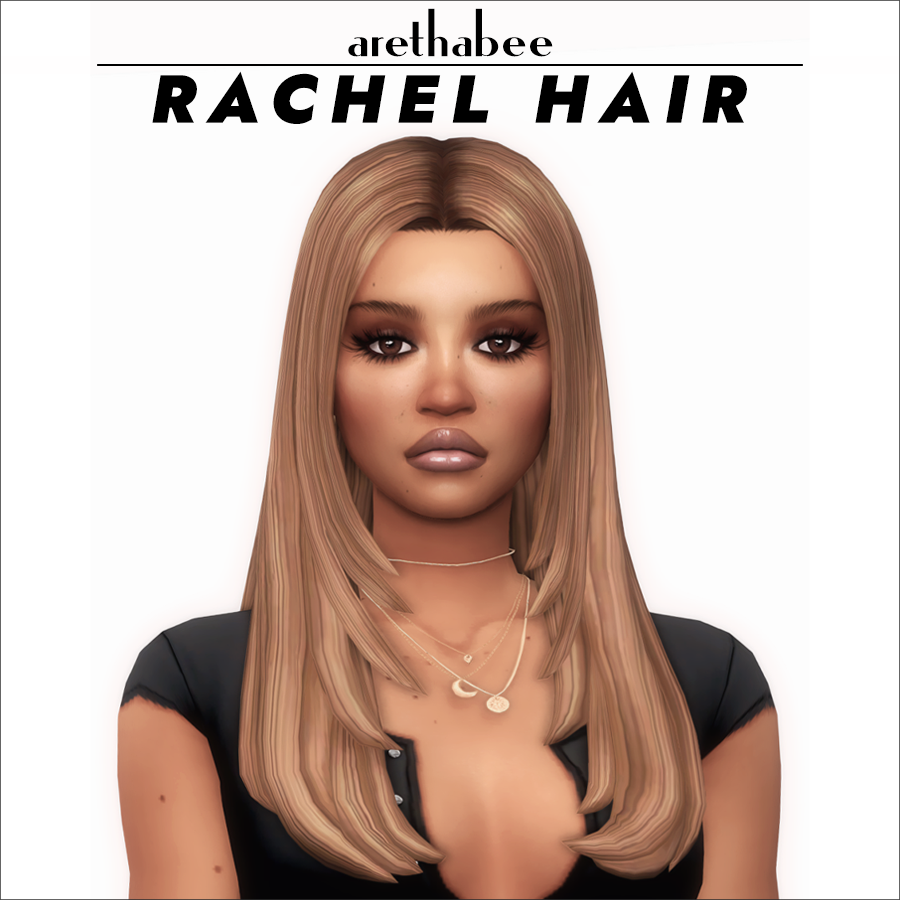 Rachel Hair - arethabee - Gallery - The Sims 4 Create a Sim - CurseForge