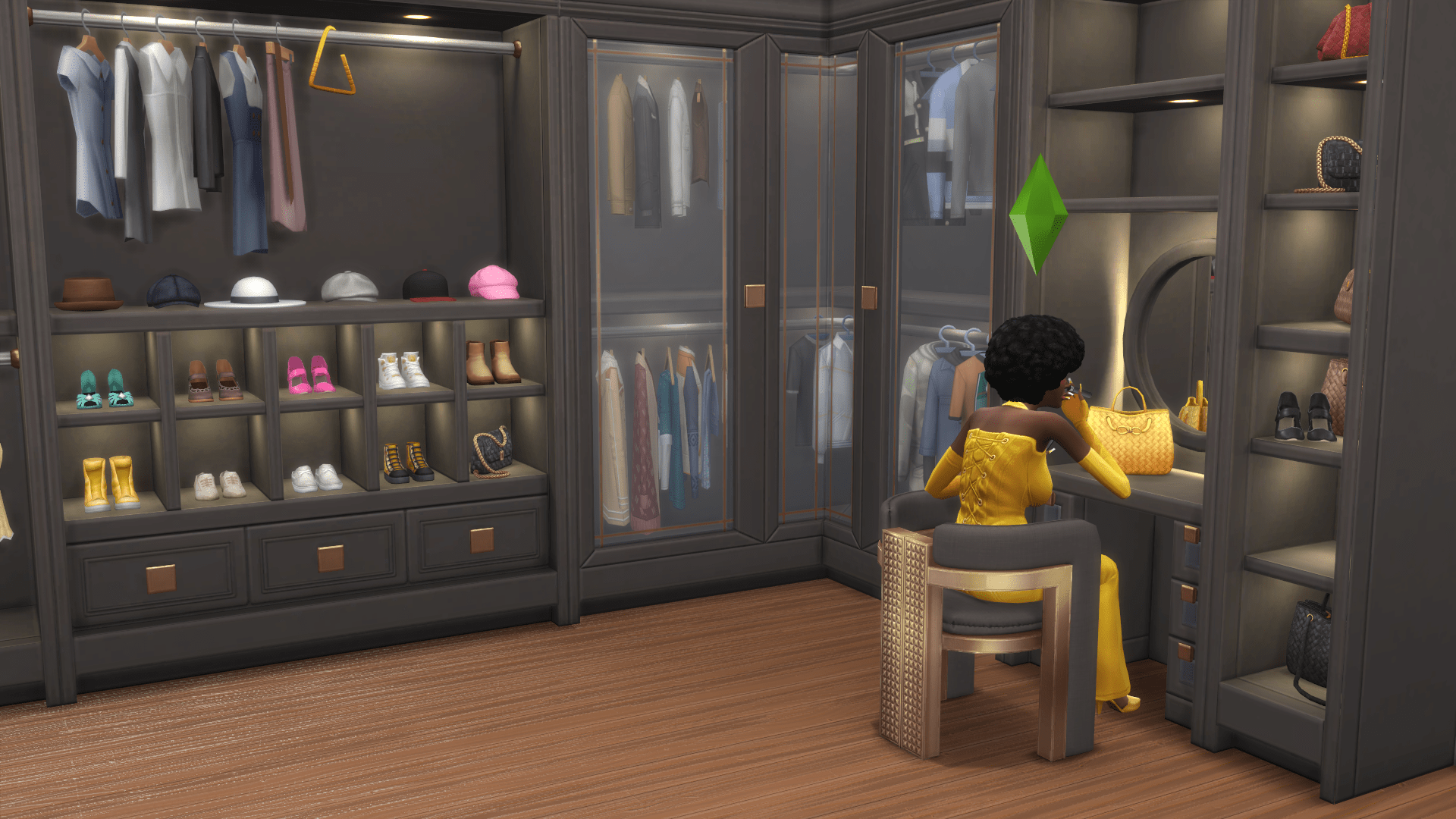 Judith Walk-In Closet - Screenshots - The Sims 4 Build / Buy - CurseForge