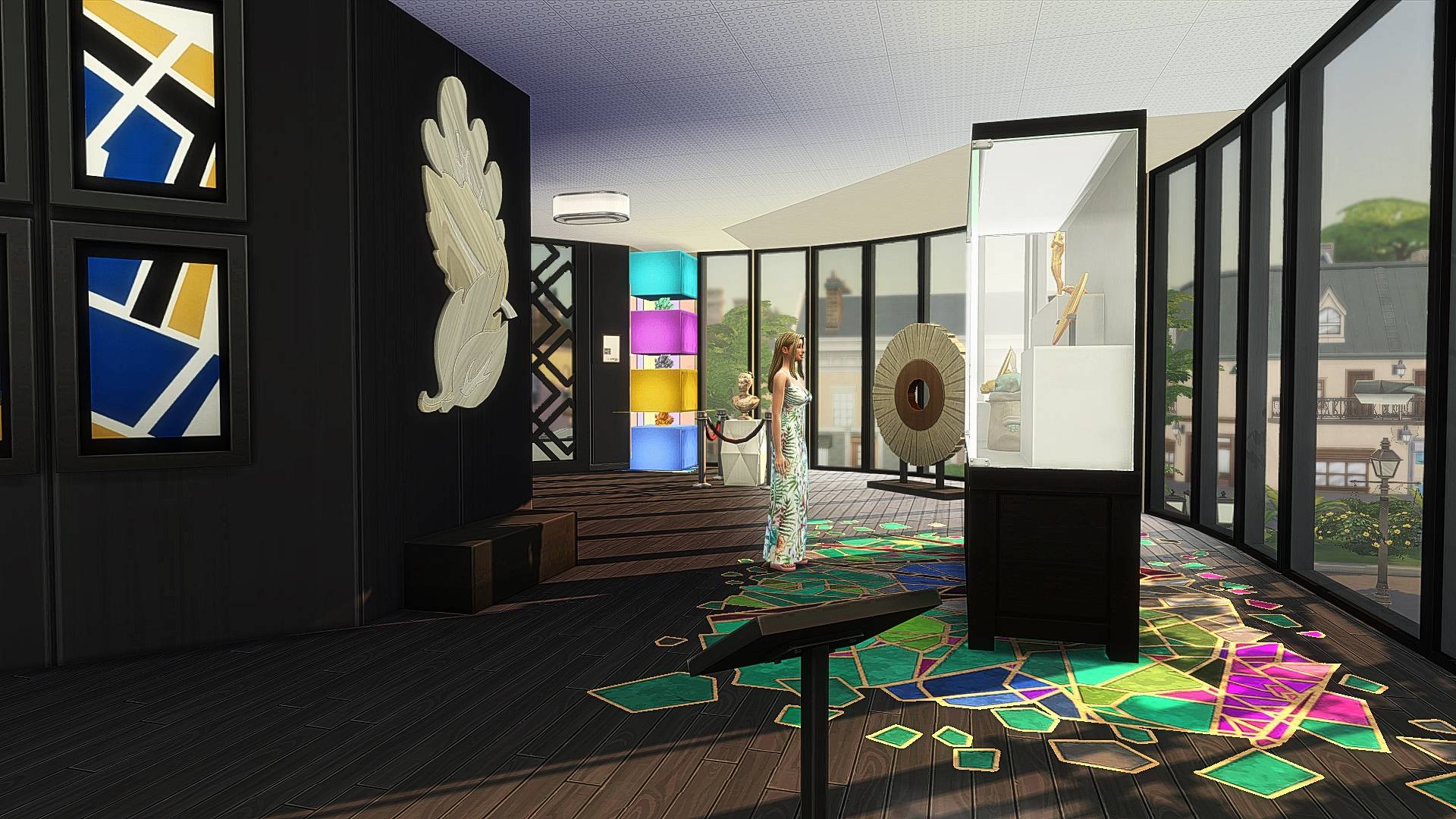 Museum of Modern Art - Gallery - The Sims 4 Rooms / Lots - CurseForge